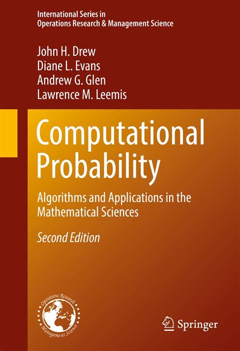 Computational Probability Algorithms And Applications In The