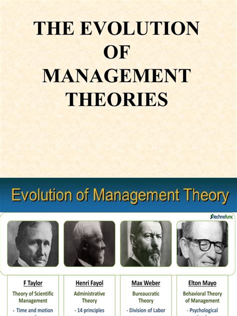 Lesson 2 Evolution Of Management Theories Pdf