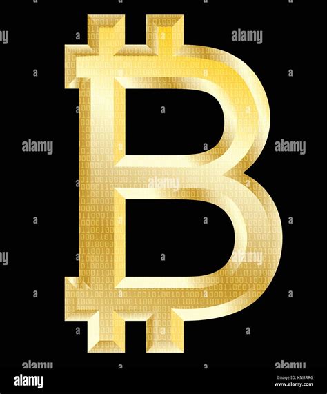 Bitcoin Golden Symbol Vector Stock Vector Image And Art Alamy