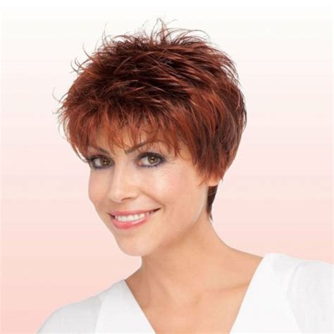 Short Feathered Hairstyle For Women Over 50 Short Shag Hairstyles Best
