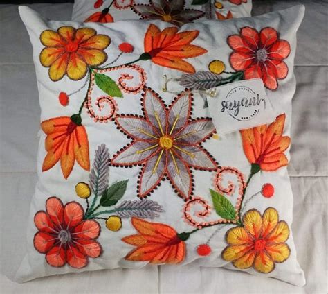 Curso Gratis De Cojines Bordados Paso A Paso Cushion Cojines