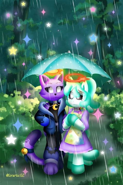 Catnap X Craftycorn On The Rain Cat Nap Creepypasta Cute I Love You
