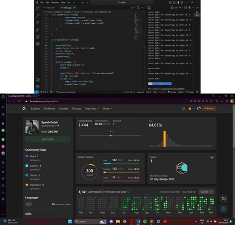 Sparsh Gulati On Linkedin Leetcode Codingjourney Milestoneachievement