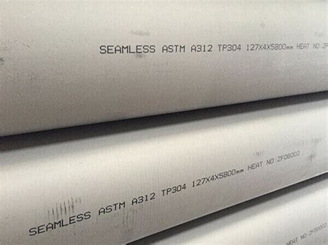 ASTM A312 TP304 Seamless Stainless Steel Pipe Dongshang Stainless