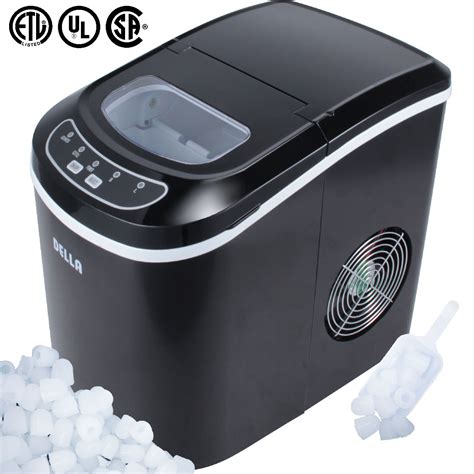 Portable Electric Ice Cube Maker 26 Lb Per Day Machine 3 Selectable