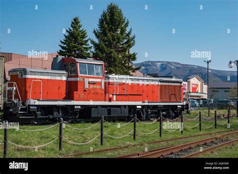 Jnr Class De10 503 Diesel Locomotive On Outdoor Display At Otaru Museum Hokkaido Japan Stock