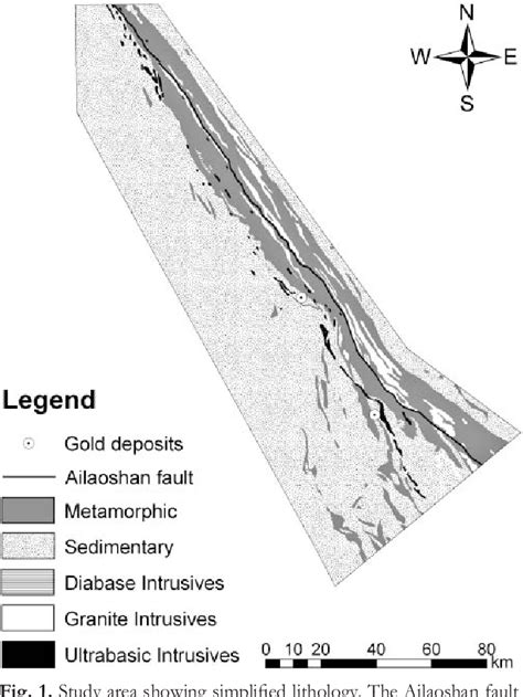 Figure 1 From Multifractal Power Spectrum And Singularity Analysis For Modelling Stream Sediment