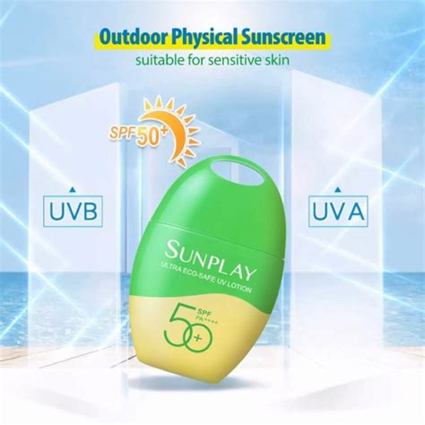 Sunplay Ultra Eco Safe Uv Lotion 35g Spf50 Pa Shopee Singapore