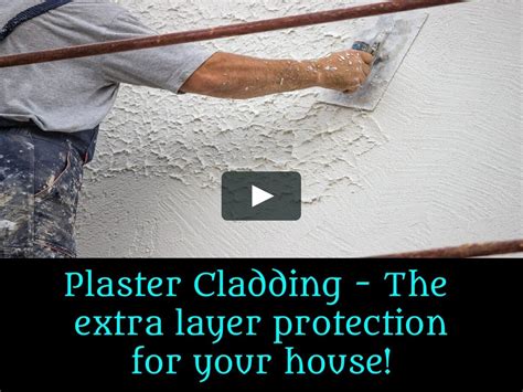 Plaster Cladding The Extra Layer Protection For Your House Cladding Cladding Systems Plaster
