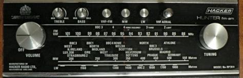 Hacker Rp38a Transistor Radio