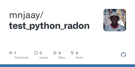 Github Mnjaaytestpythonradon