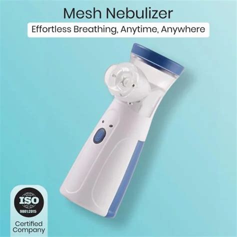 Osr Medplus Handheld Portable Mesh Nebulizer Medical Machine For Nebulization Size Small At
