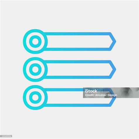 모든 프로젝트에 대한 파란색 스타일의 인포 그래픽 아이콘의 벡터 일러스트 레이 션 개념에 대한 스톡 벡터 아트 및 기타 이미지 개념 개념과 주제 그라데이션 Istock