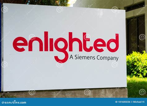 Enlighted A Siemens Company Sign Editorial Photo Image Of Headquarters Closeup 181685036