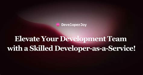 developerjoy world class laravel developer as a service