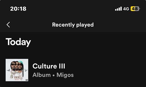 Someone Hacked Into My Spotify And Listened To Culture Iii Why Hack My