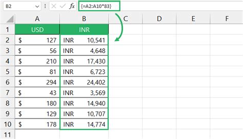 How To Use An Array Formula In Excel Examples Spreadsheeto