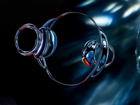 파란색과 빨간색 빛 디지털 벽지 사진 Unsplash의 무료 3d 이미지