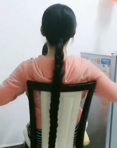 长头发剪发作品专栏 中国长发