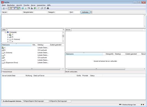 Mit Filezilla Zum Webserver Verbinden Und Dateien Hochladen