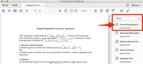 How To Correct OCR Errors Using Adobe Acrobat One Legal