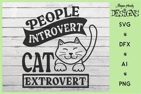 People Introvert Cat Extrovert