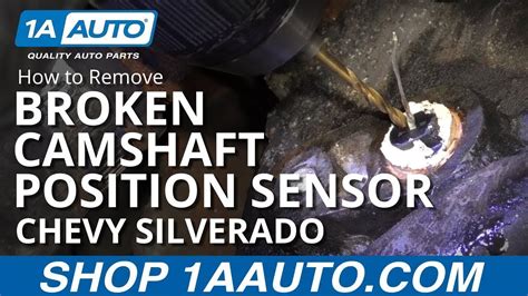 How To Remove Broken Camshaft Position Sensor 07 13 Chevy Silverado