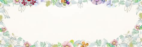 手绘花卉背景背景图片素材免费下载熊猫办公