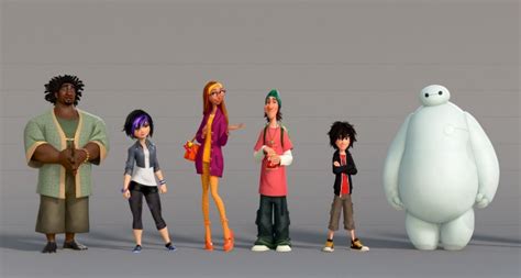 The Big Hero 6 Team Artofit