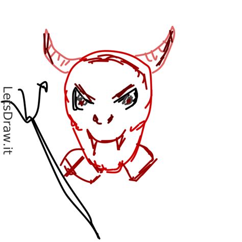 How To Draw Demon Noedg Jji Png LetsDrawIt
