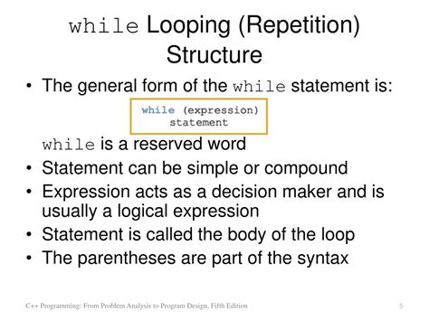Ppt C Programming From Problem Analysis To Program Design Fifth