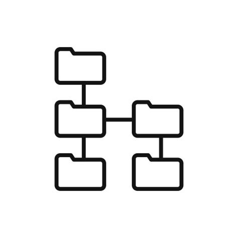 Folder Hierarchy Vector Images Over 590