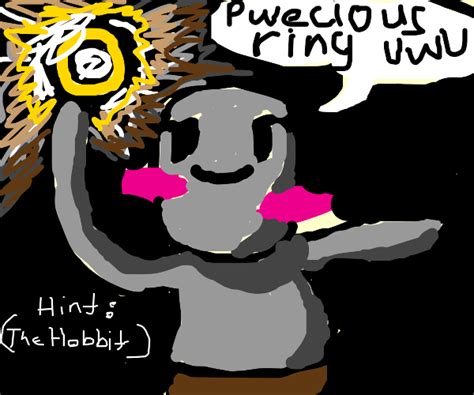 Cute Gollum Drawception