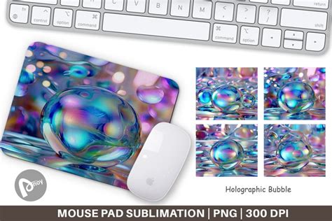 Mouse Pad Holographic Bubble 4170188