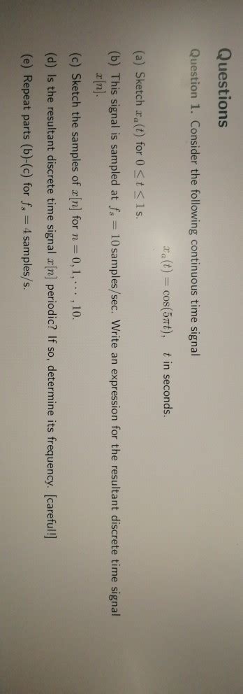 Solved Questions Question Consider The Following Chegg Com