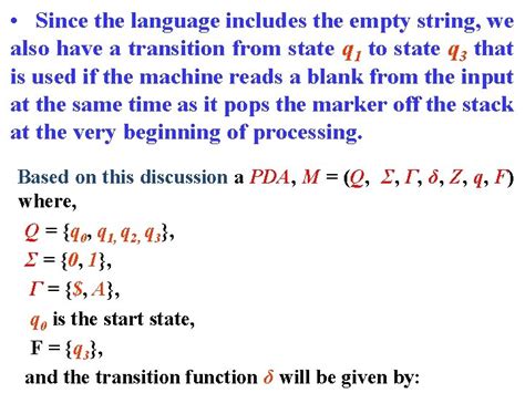 Theory Of Computation Pushdown Automata Pda Lecture 11