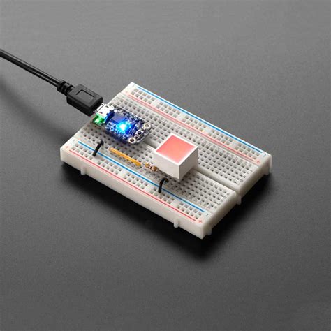 Diffused Red Indicator LED Mm Square Buy In Australia ADA Adafruit Core Electronics