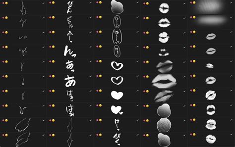 Erotic Brush Pack For Procreate Etsy