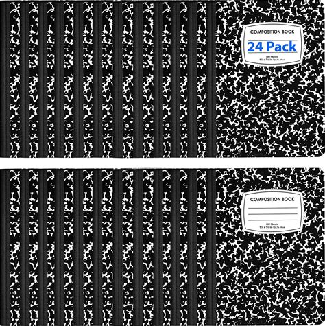 Composition Notebooks Wide Ruled Composition Notebook Hard Cover Marble Composition Notebook