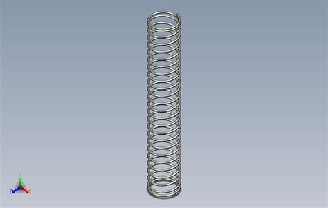 Susl D8 L10压缩弹簧 Stp Step 模型图纸下载 懒石网