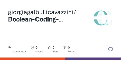 Github Giorgiagalbullicavazziniboolean Coding Challenge