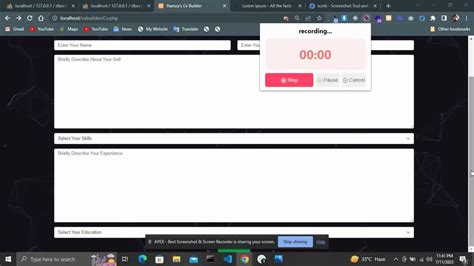 Video Hamza Hayat On Linkedin Project Php Cv