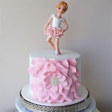 Детский торт с балериной 65 фото