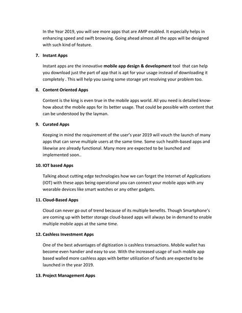 Mobile App Development Trend Pdf