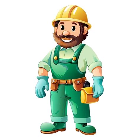 Premium Vector Engineer Worker Vector