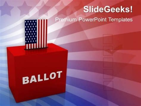 Ballot Box Government PowerPoint Templates And PowerPoint Themes