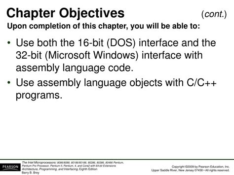 Ppt Chapter 7 Using Assembly Language With Cc Powerpoint