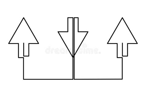 Cursor Arrow One Line Arthand Drawn Pointeridea Directions Using An