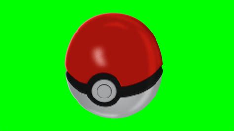 Pokémon Go Poké Ball Pokeball Animation Green Screen Youtube