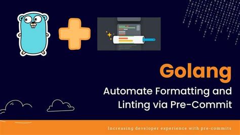 cp massive creative on linkedin golang — automate formatting and linting via pre commit